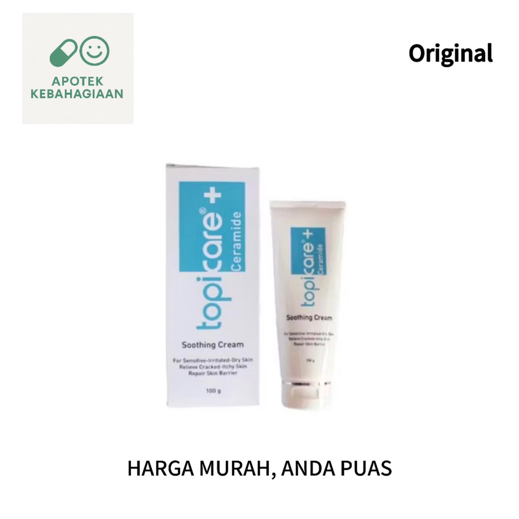 Jual Topicare + Ceramide Soothing Cream (100 Gram) | Shopee Indonesia