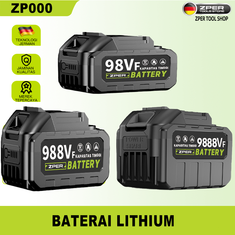 Jual ZPER Kualitas tinggi Baterai lithium berkapasitas besar Baterai ...