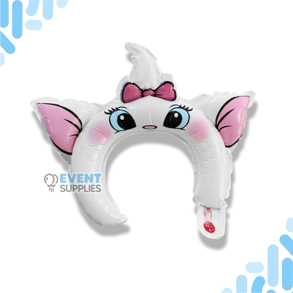 Jual Balon Foil Bando Marie Cat Karakter Kartun Anak HeadBand Ulang ...