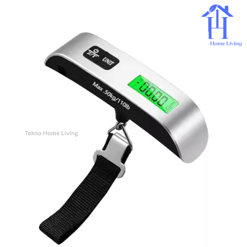 Jual Timbangan Koper Elektronik Portable Stainless Travel Luggage Scale ...