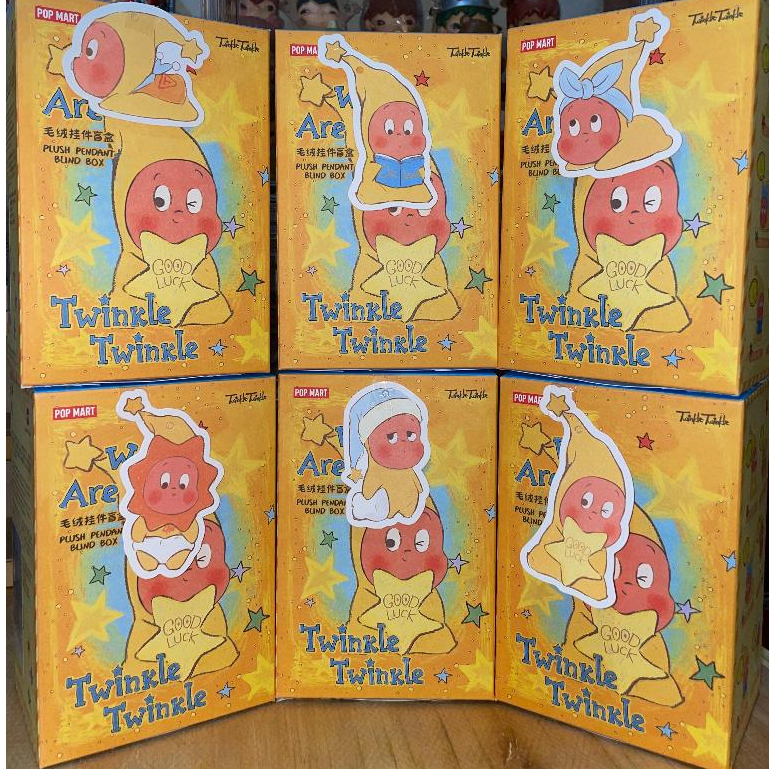 Jual [READY SELECTED] Twinkle Twinkle Plush Pendant Original POPMART ...