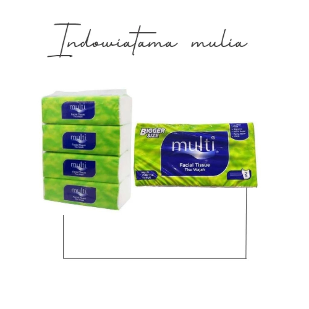 Jual Tisu Multi Facial Tissue 160 Sheets 2 Ply Tisu Wajah Multi ...
