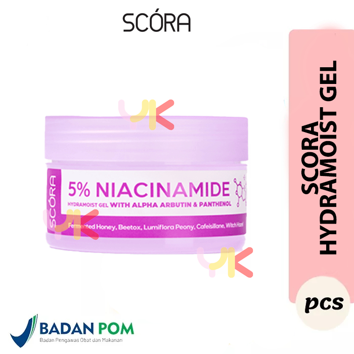 Jual SCORA 5% Niacinamide Hydramoist Gel 45ml with alpha arbutin & panthenol | Shopee Indonesia