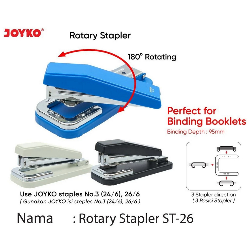 Jual Rotary Stapler JOYKO ST-26 | Shopee Indonesia