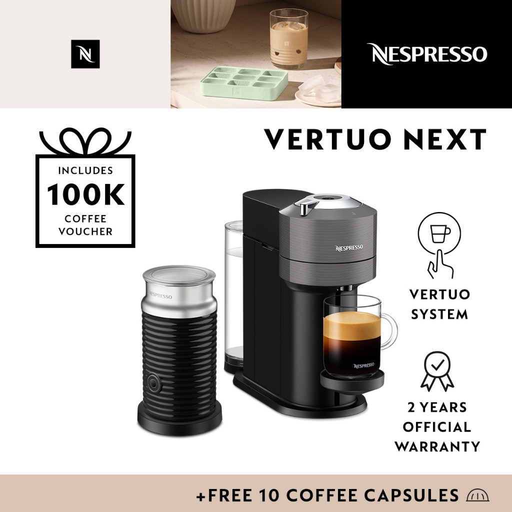 Jual Nespresso Vertuo Next Coffee Machine Grey (Mesin Kopi),with ...
