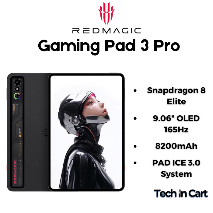 Jual Nubia Red Magic Gaming Pad 3 Pro Tablet Snapdragon 8 Elite Oled ...