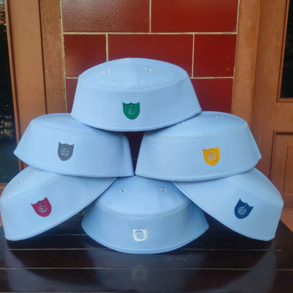 Jual kopyah Malaysia peci putih hajian kupluk viral murah meriah ...