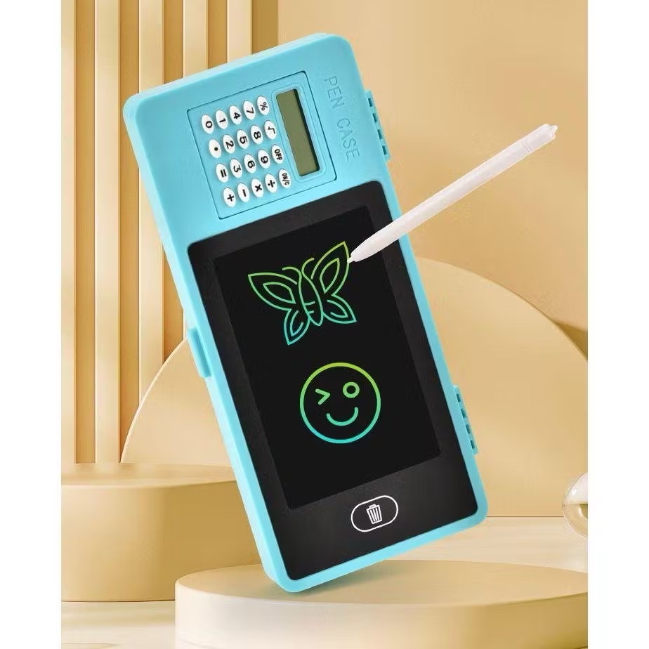 Jual Kotak Pensil Tablet LCD Kalkulator anak Lcd Drawing Box Motif Lcd ...