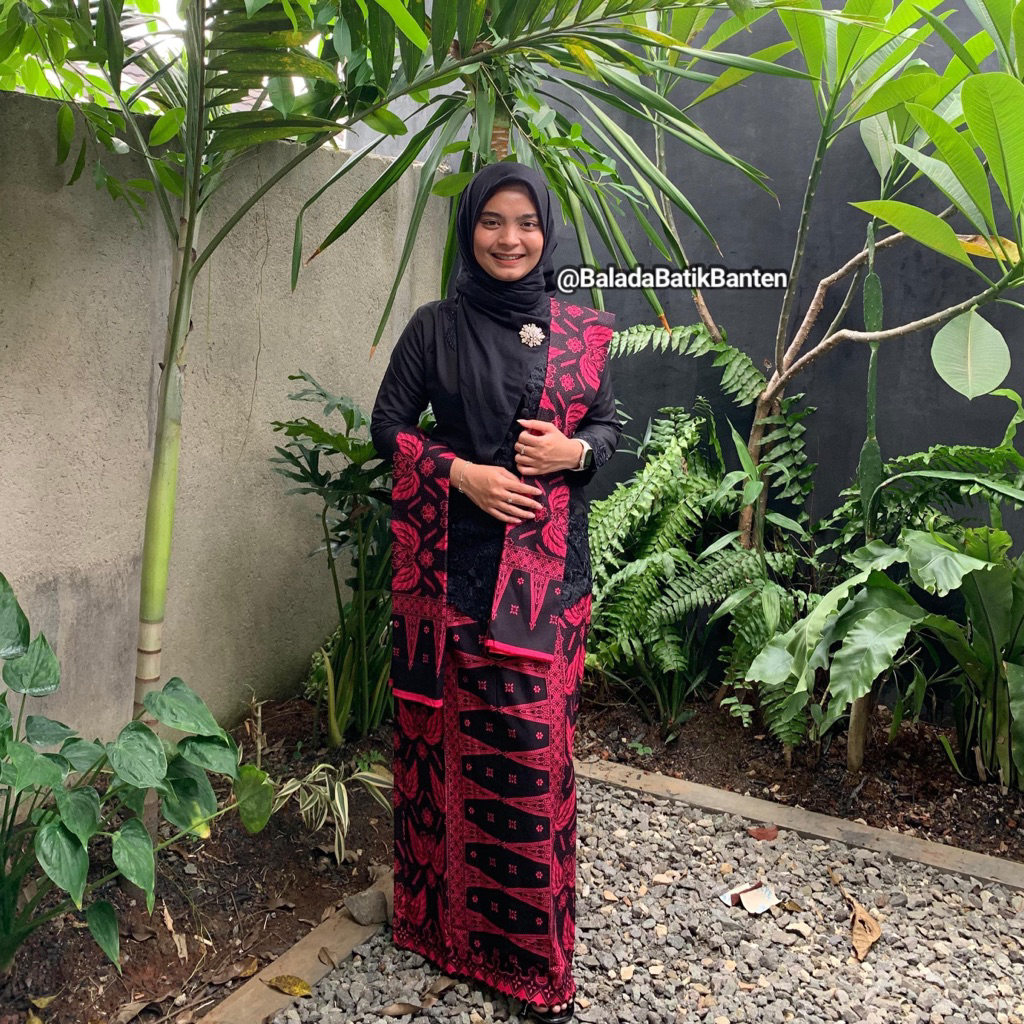 Jual Setelan Kebaya Encim Premium dan Rok Batik Baduy Tapak Kebo Khas ...