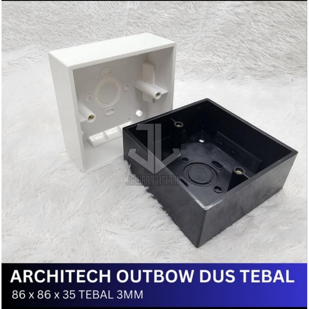 Jual outbow dus hitam putih architech | Shopee Indonesia