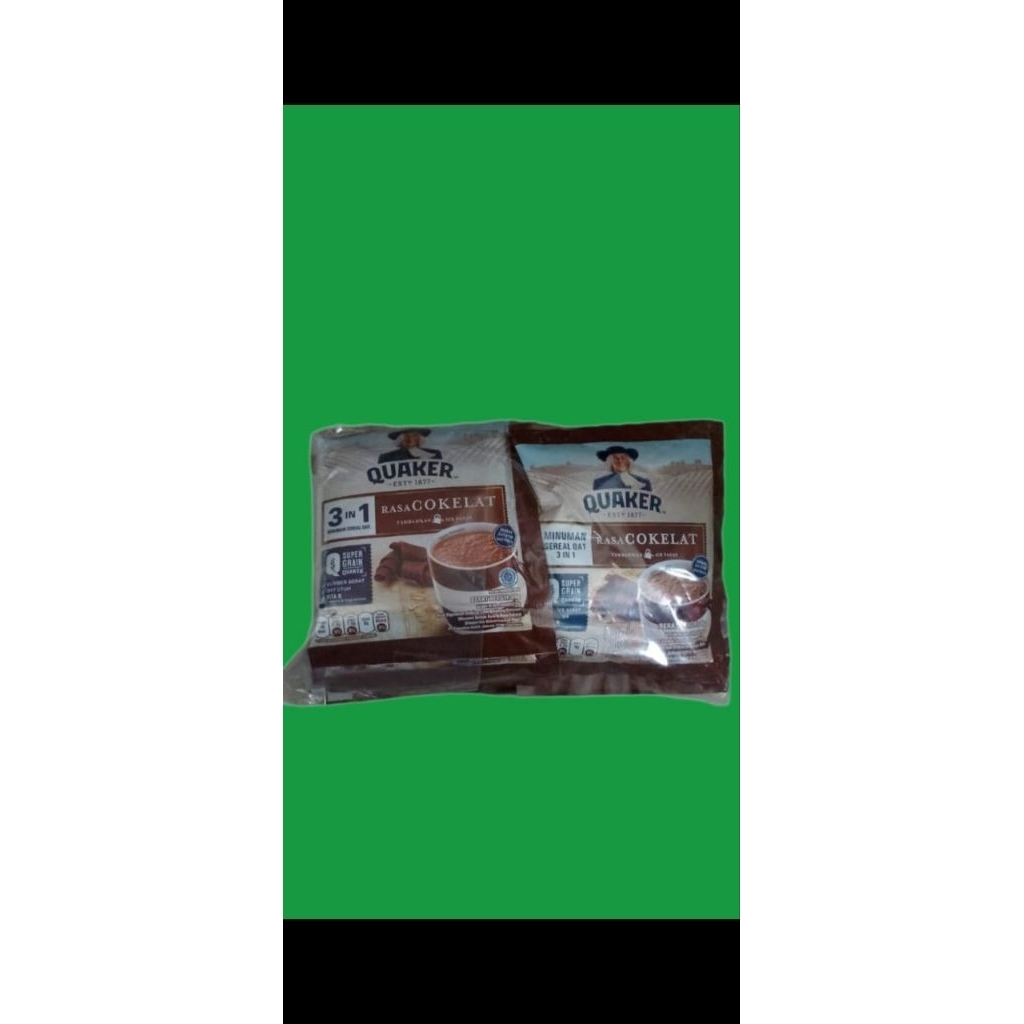 Jual QUAKER 3 IN 1 rasa vanilla isi 10 pcs@@@ | Shopee Indonesia