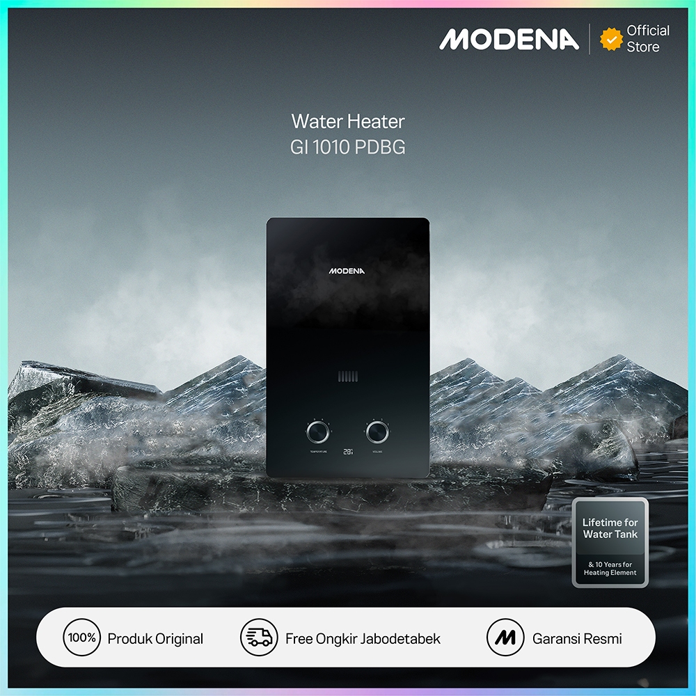 Jual MODENA LPG Gas Instant Water Heater 10L/min - GI 1010 PDBG ...
