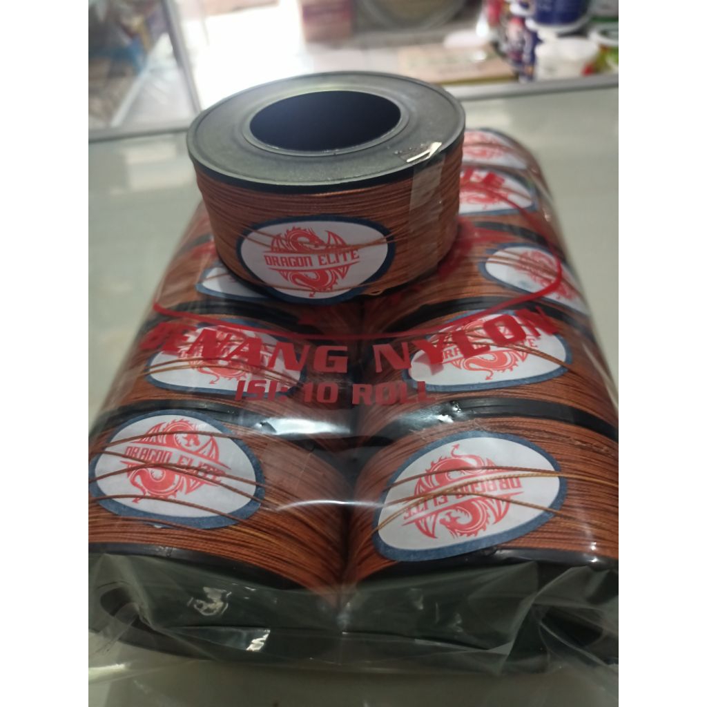 Jual benang nilon coklat / benang sol | Shopee Indonesia