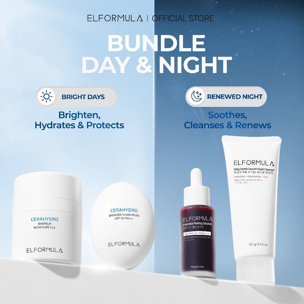 Jual ELFORMULA Complete Intensive Care Bundle 4in1 - Daily Gentle Low ...