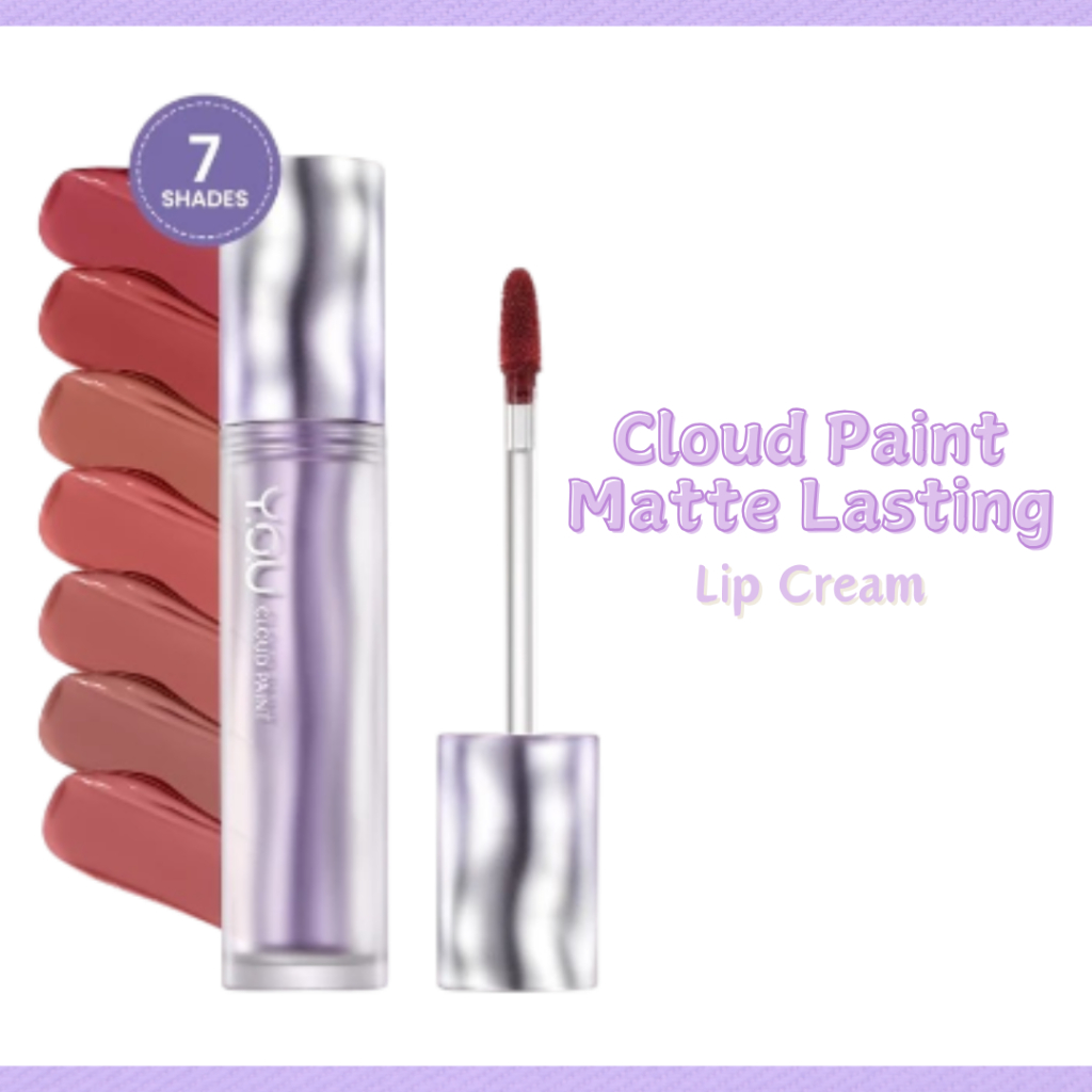 Jual You Cloud Paint Matte Lasting Lip Cream/Lip Velvet | Shopee Indonesia