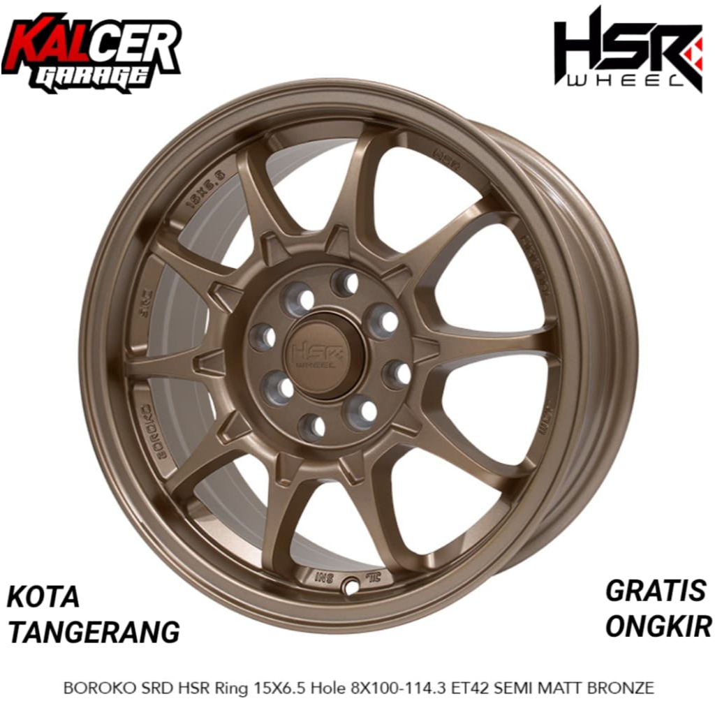 Jual VELG RACING MOBIL VINFAST VF3, WULING AIR EV, BINGUO EV RING 15 HSR BOROKO SRD r15 | Shopee ...