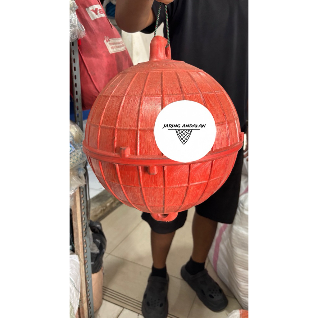 Jual Pelampung Globe / Pelampung Bulat tanda kapal Jaring TERMURAH COD ...