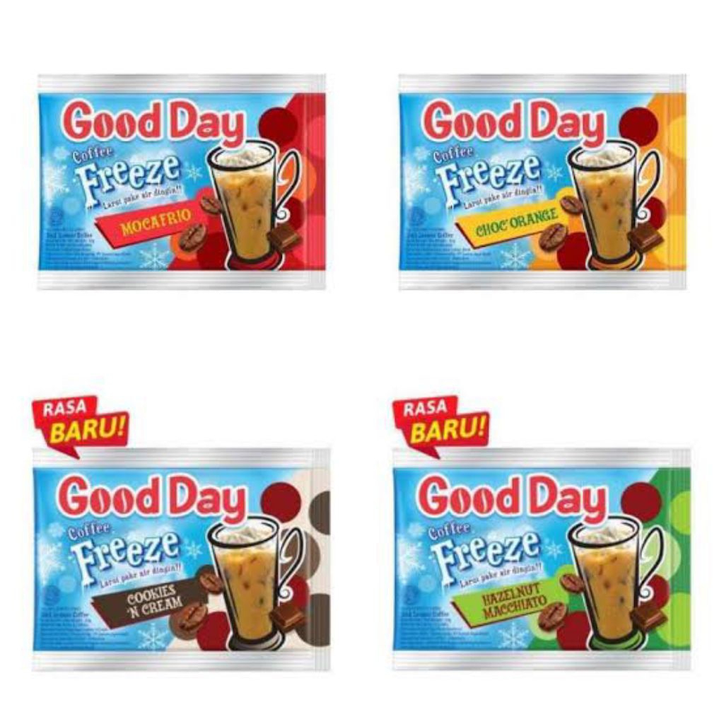 Jual GOOD DAY FREEZE VARIAN RASA | Shopee Indonesia