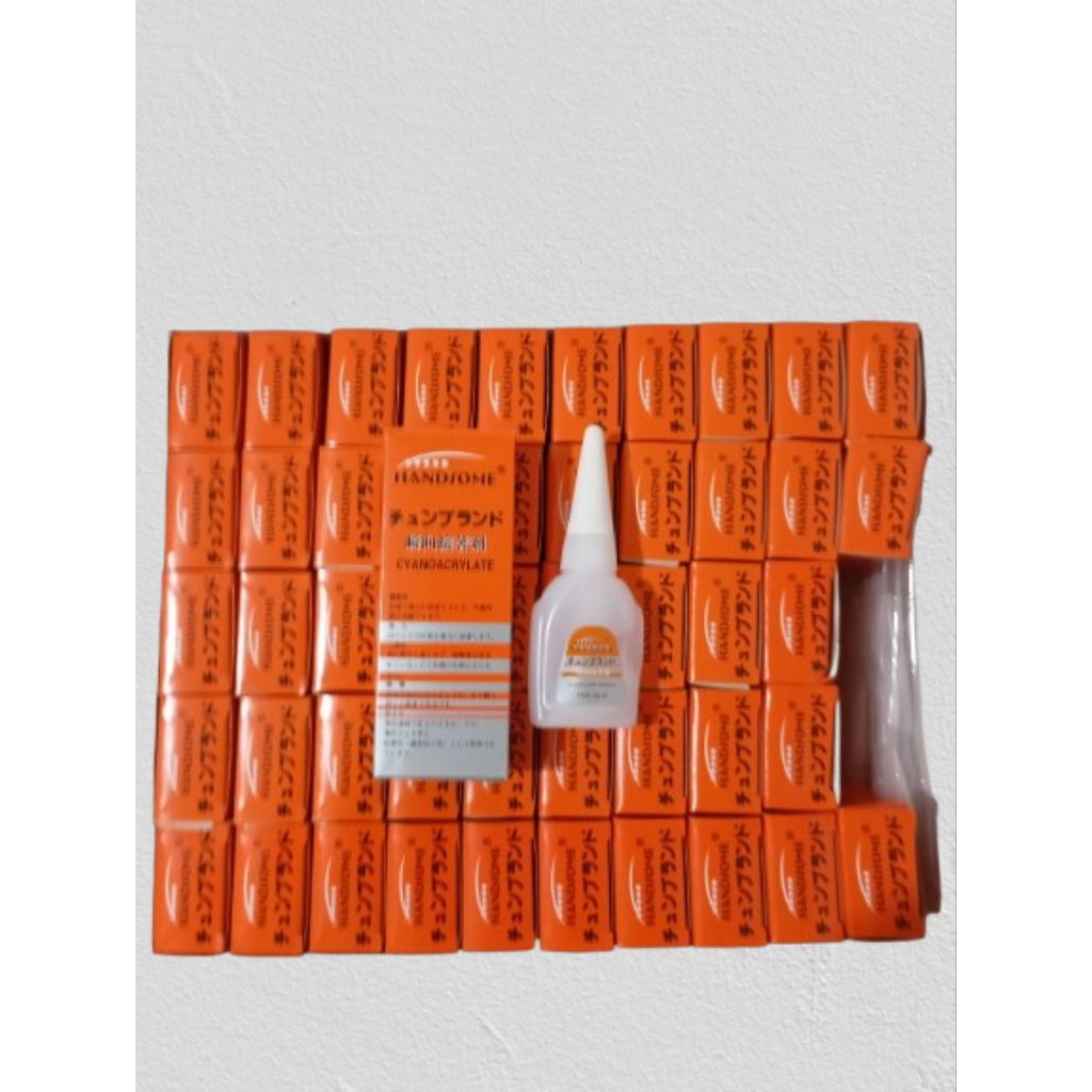 Jual 1Bok Isi 50 Pcs Lem Merk Handsome / Lem Korea | Shopee Indonesia