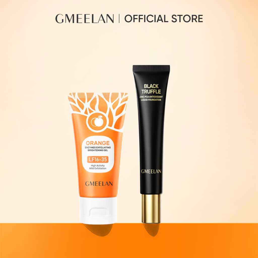 Jual GMEELAN SET Wajah Exfoliating Gel Scrub Exfoliasi Blood Orange 50g ...
