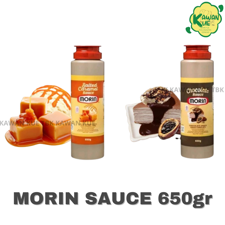Jual Morin Salted Caramel & Chocolate Saus 650 gr - Caramel Sauce ...