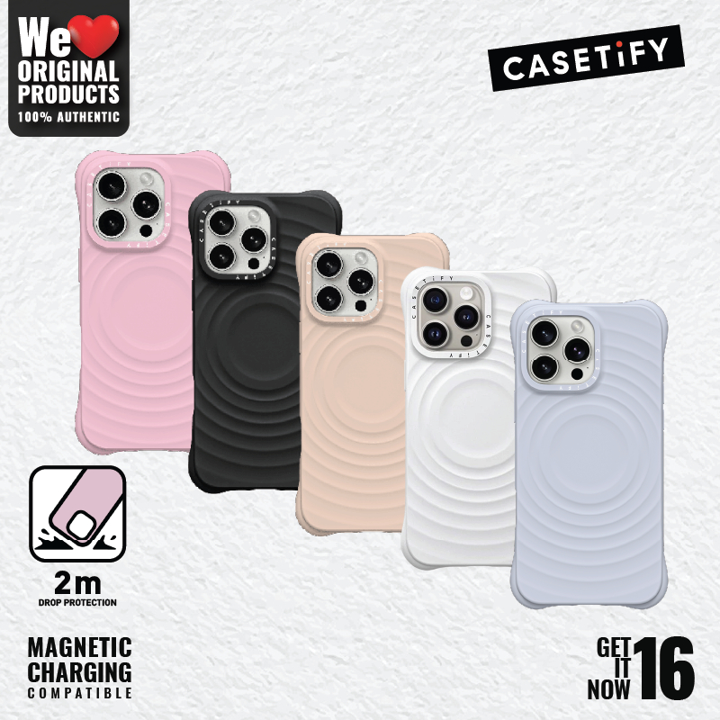 Jual Case For iPhone 16 Pro Max Casetify Ripple Magsafe Ripple Series ...