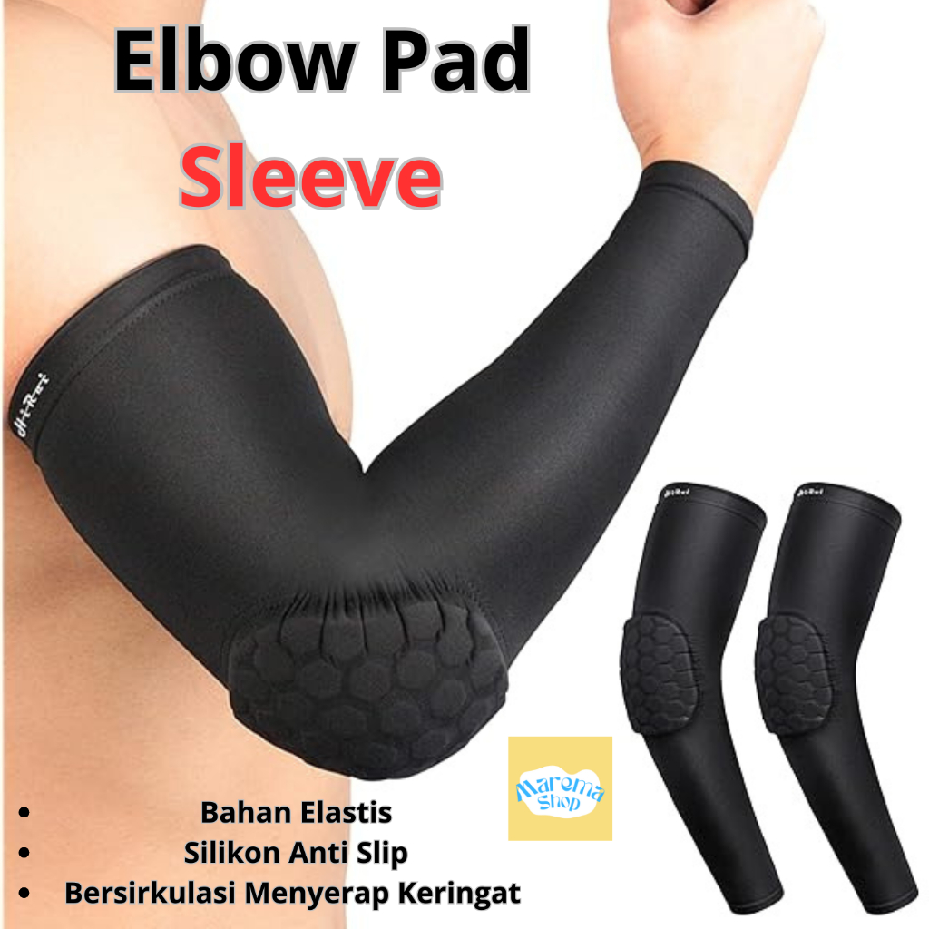 Jual Deker Siku Elbow Pelindung Siku Lengan Olahraga Brace Sport ...