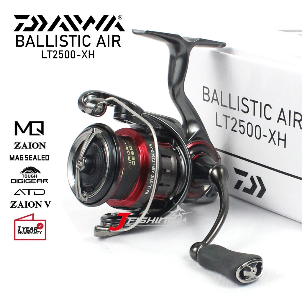 Jual Reel DAIWA BALLISTIC AIR LT 25 | 2500 s/d 5000 | Power Handle | Monocoque Body | New Reel ...