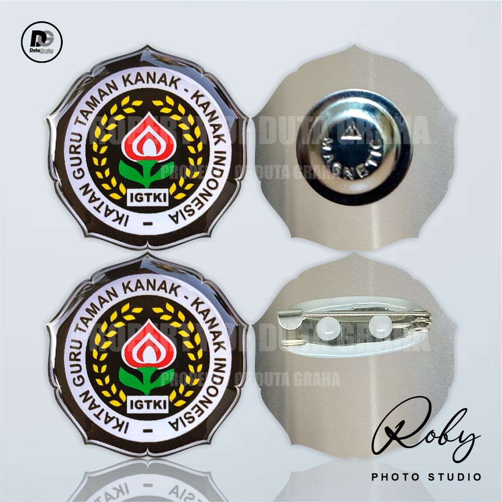 Jual [PIN RESIN] IGTKI MAGNET PENITI Pin Bros Aksesoris Souvenir GURU ...