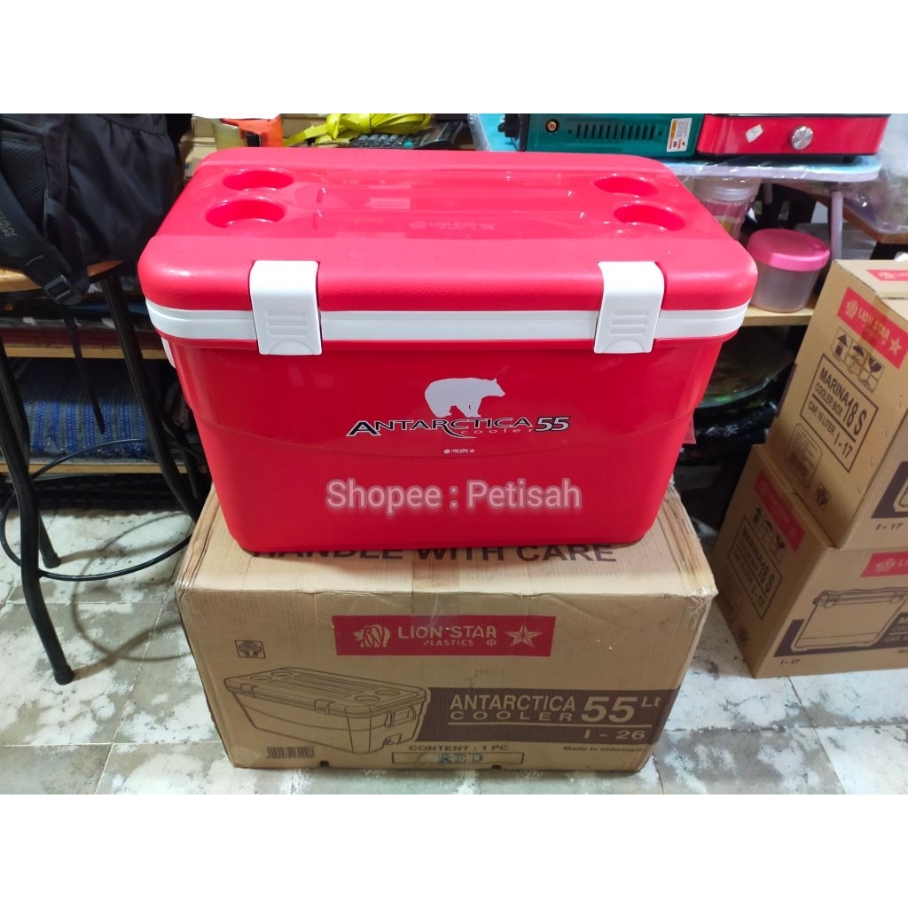 Jual Cooler Box Lion Star Antartica 55 Liter / Marina Cooler Lion Star ...