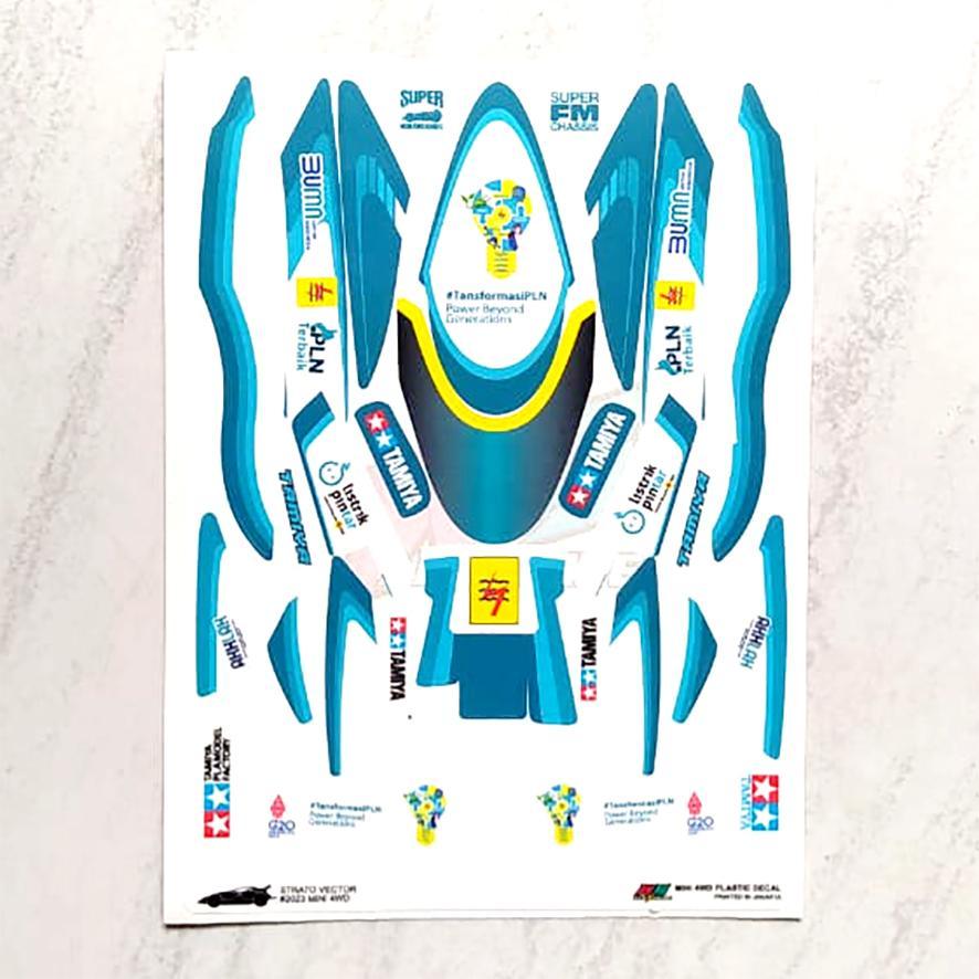 Jual Stiker Strato Vector - PLN - Body Putih - Vinnyl Lam. Doft ...