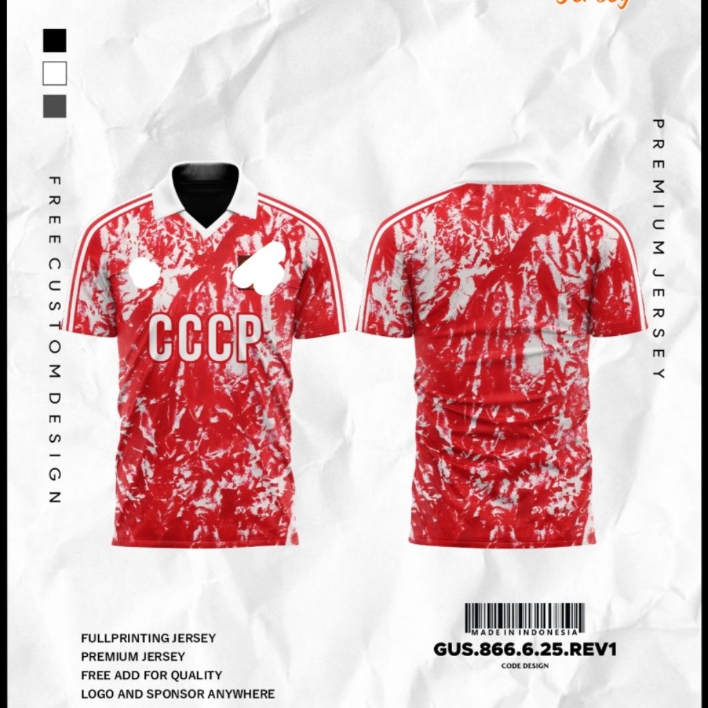 Jual Jersey C C C P 1989 Printing | Shopee Indonesia