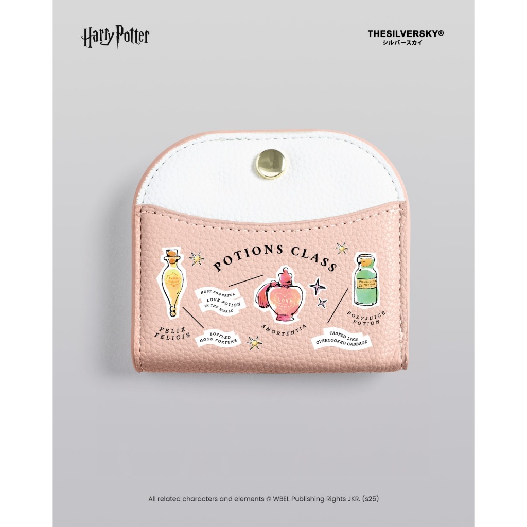 Jual Thesilversky Potions Class Dusty Pink Wallet | Dompet Harry Potter ...