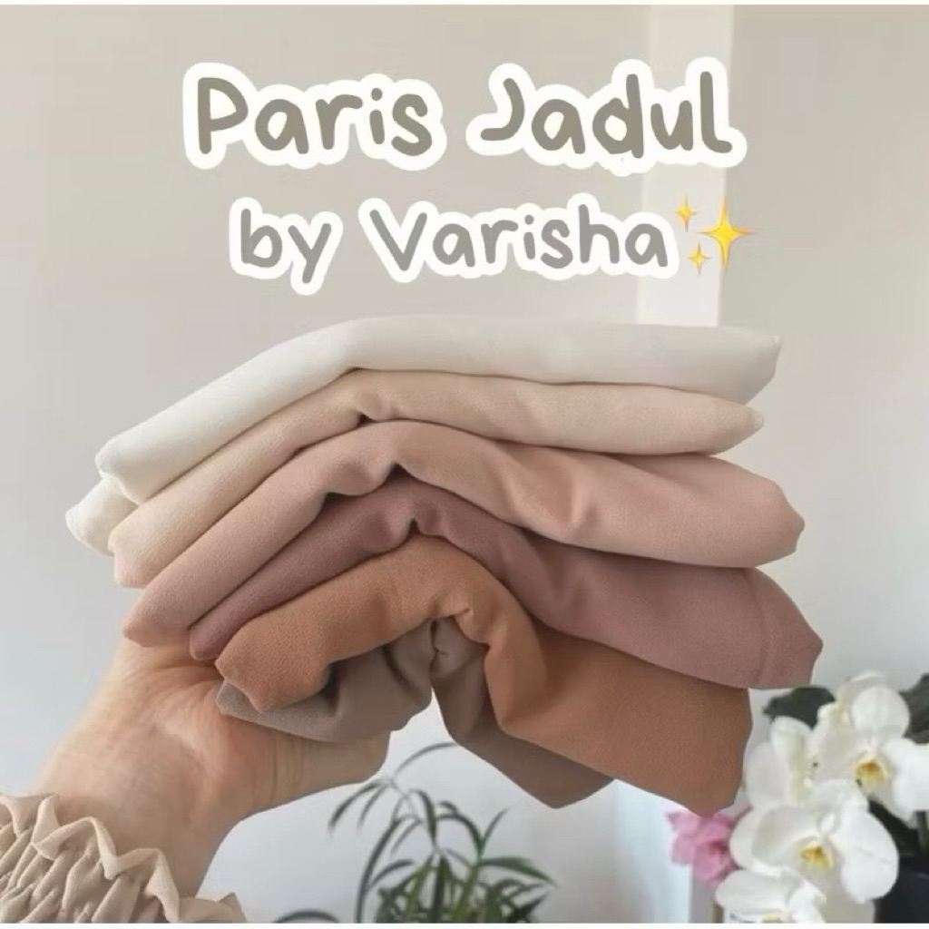 Jual 𝙑𝙖𝙧𝙞𝙨𝙝𝙖 𝙊𝙧𝙞𝙜𝙞𝙣𝙖𝙡 HIJAB SEGIEMPAT PARIS JADUL VARISHA // PARIS ...