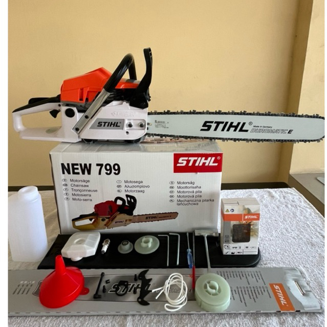 Jual Mesin Chainsaw Stihl NEW 799 Bar 22 dan Rantai Komplit.Mesin Senso/Sinso NEW 799 Berikut ...