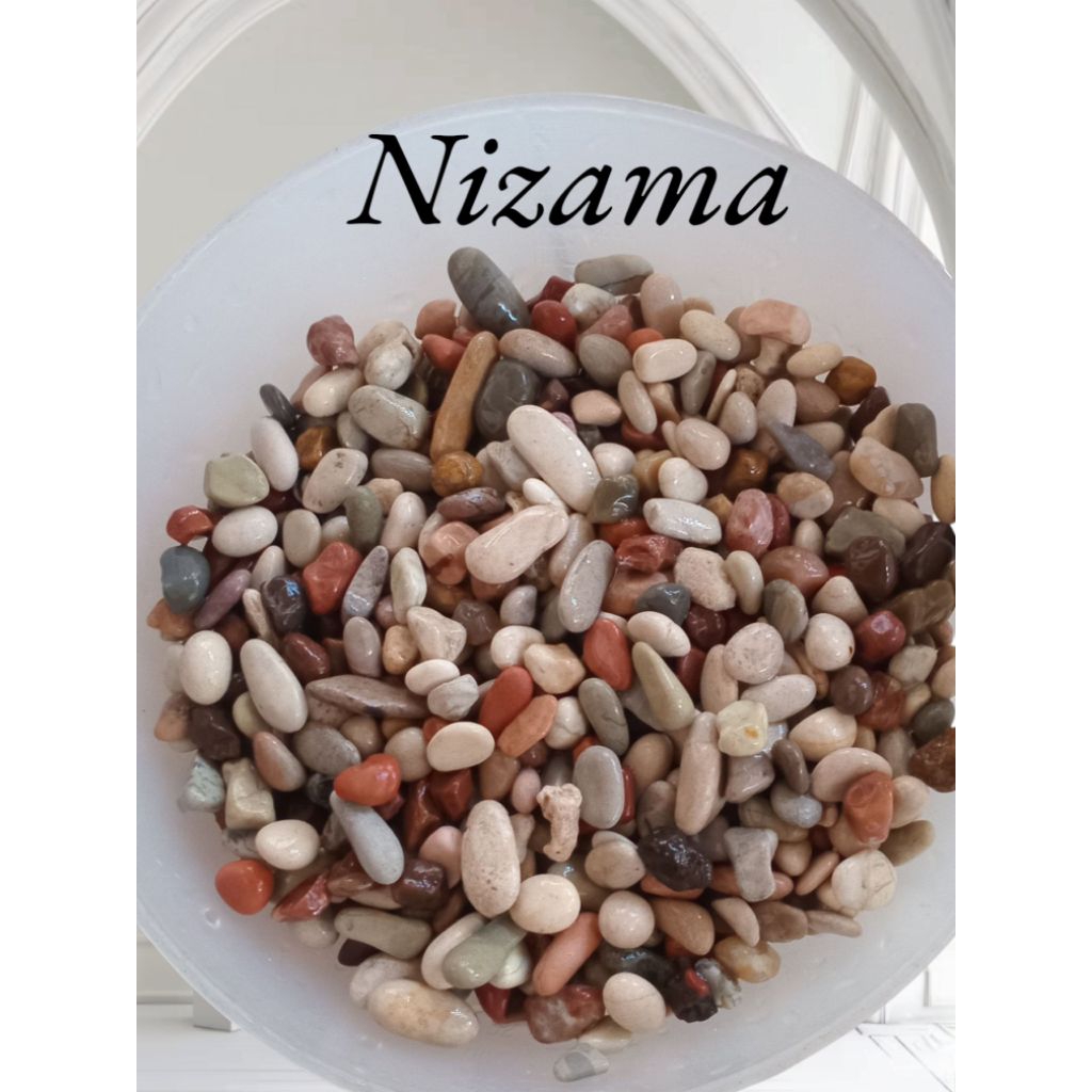 Jual 1kg batu pancawarna/Batu hias/Batu aqurium/Batu krikil pancawarna ...