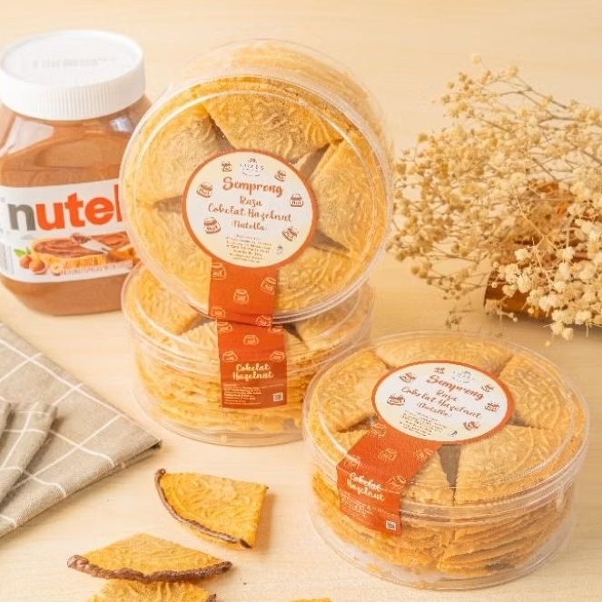 Jual Loves Semprong Coklat Hazelnut (Nutella) | Shopee Indonesia