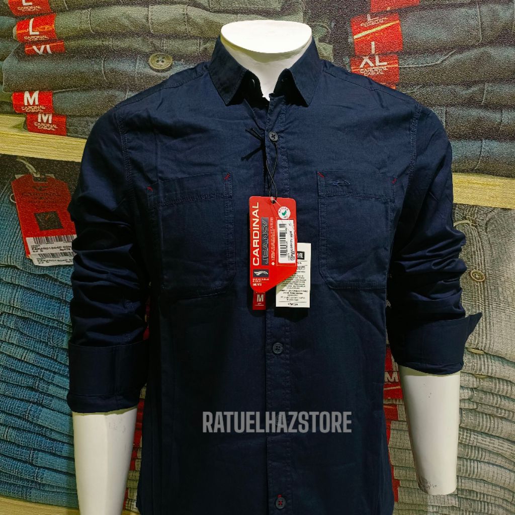 Jual KEMEJA CARDINAL JEANS ORIGINAL SLIMFIT | Shopee Indonesia