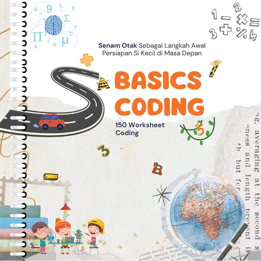 Jual Basics Coding - 150+ Printable Worksheet Anak Belajar Coding Anak Full Version | Shopee ...