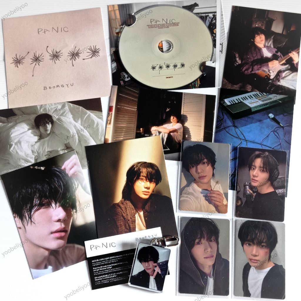 Jual (READY STOCK) OFFICIAL ALBUM PANIC BEOMGYU MIXTAPE TXT TOMORROW X TOGETHER | Shopee Indonesia