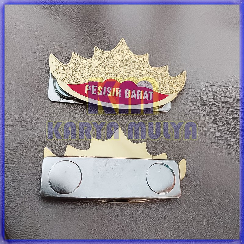 Jual Pin Bros Siger Pesisir Barat Lampung Model Lekuk 7 Pin Siger ...