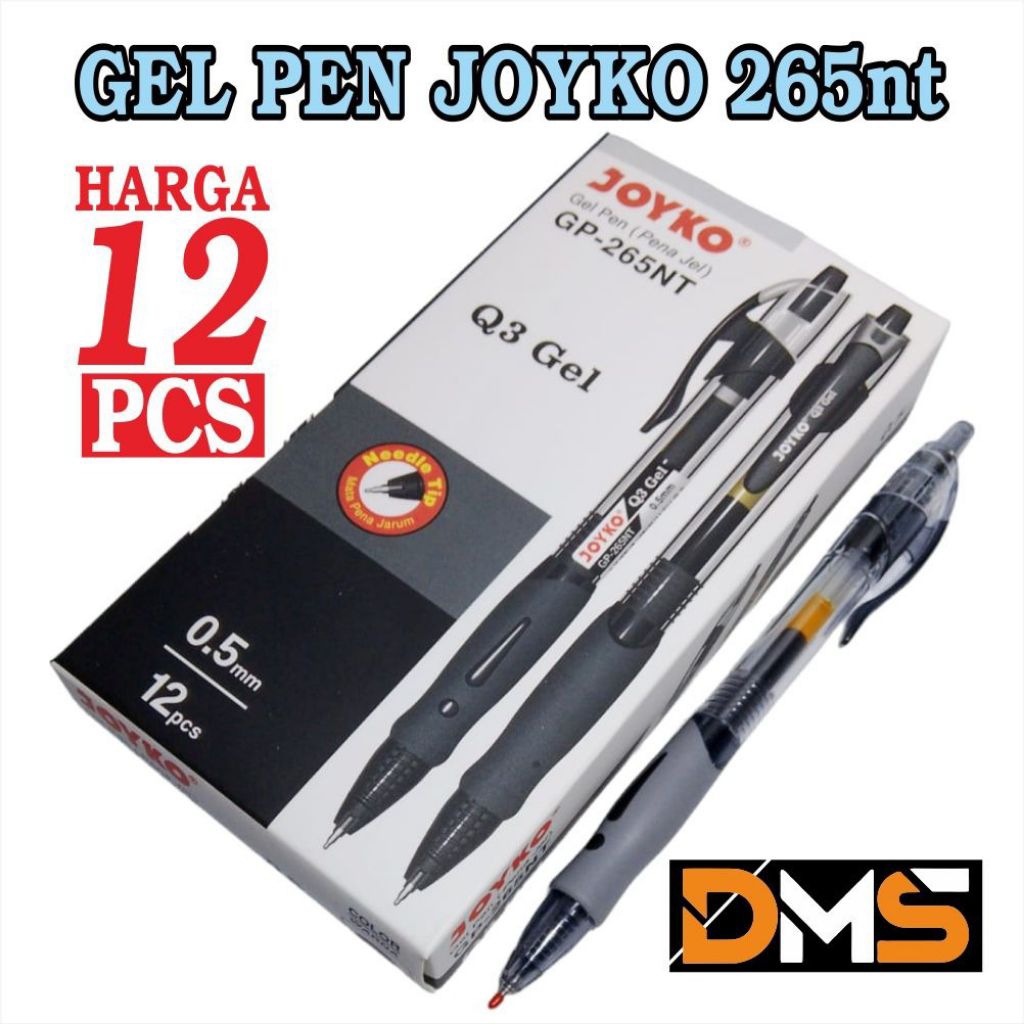 Jual HARGA SPESIAL OIL GEL PEN, PENA GEL BOLPOIN PULPEN JOYKO Gel Pen 0.5mm GP 265NT | Shopee ...