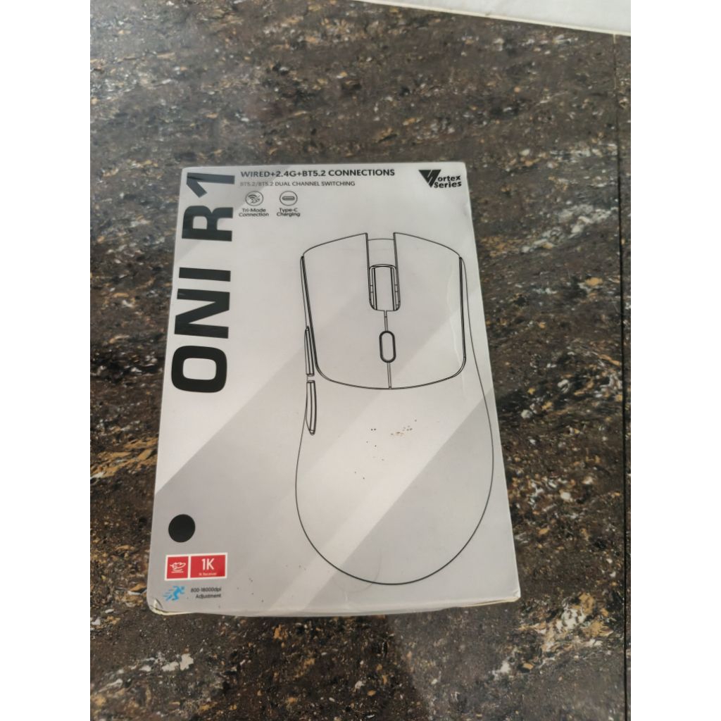 Jual Mouse Vortex Oni R1 - Black (GOOD) | Shopee Indonesia