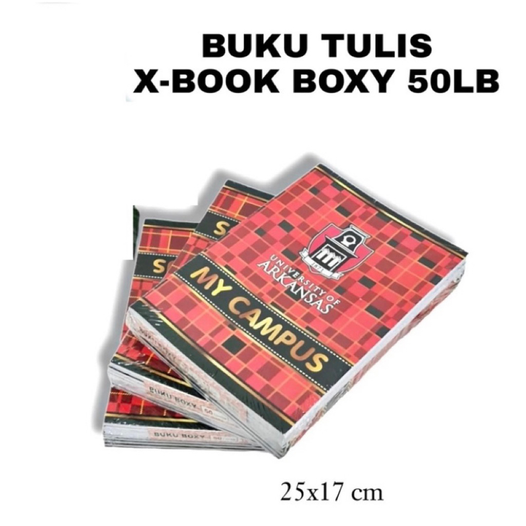 Jual Termurah Buku Campus 50 lembar 5buku / Buku Boxy Campus/ Buku Bigboss Campus/ Buku Panjang ...