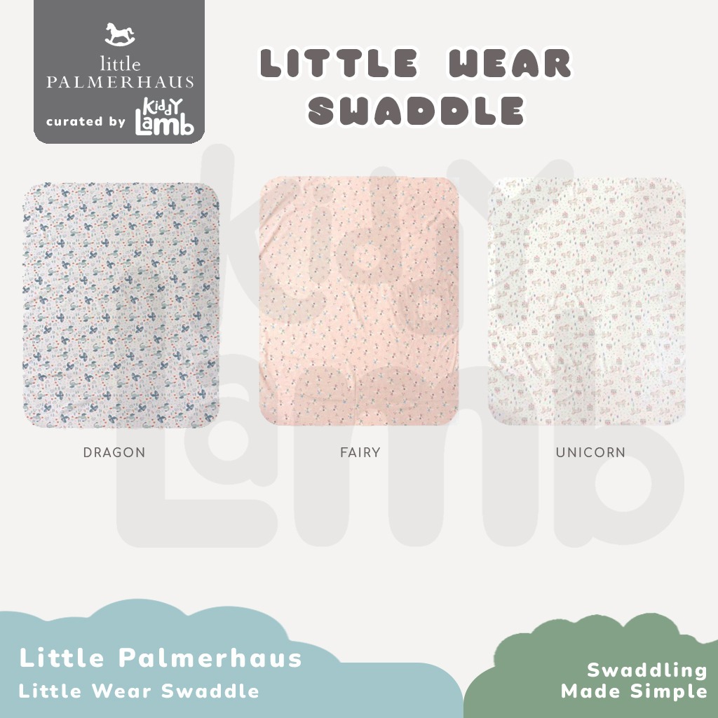 Jual Little Palmerhaus Little Wear Basic Swaddle / Selimut Bedong Anak ...