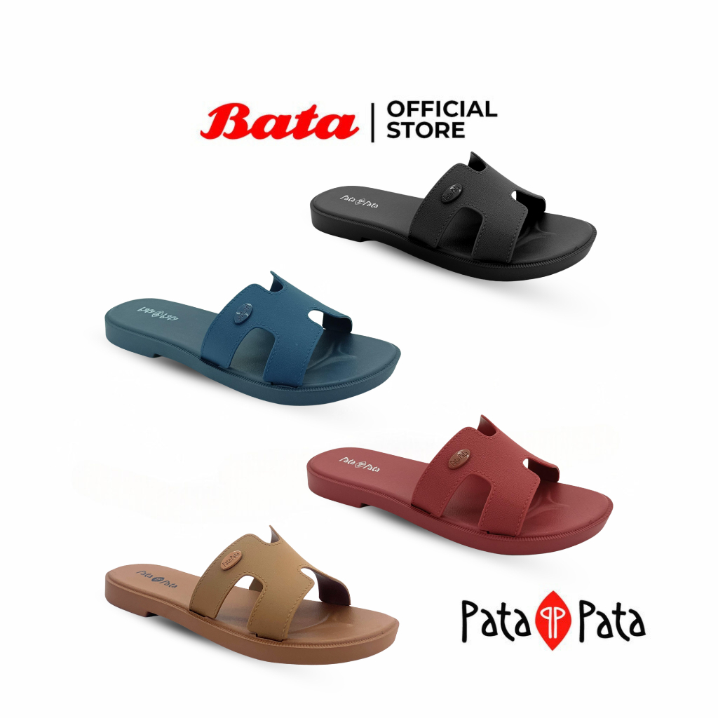 Jual PATA-PATA - LOONA "Rubber" Sendal Slide Karet Wanita | Shopee ...