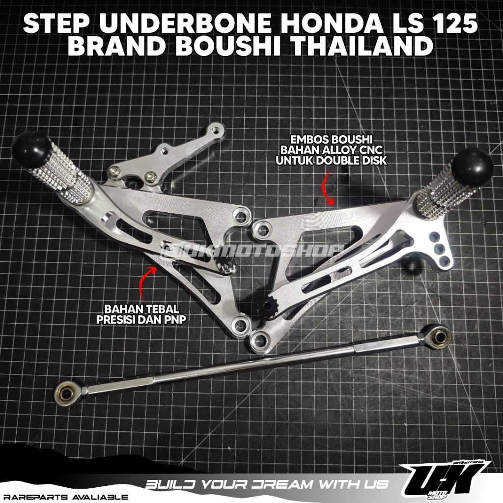 Jual step underbone Honda ls 125 boushi thailand | Shopee Indonesia
