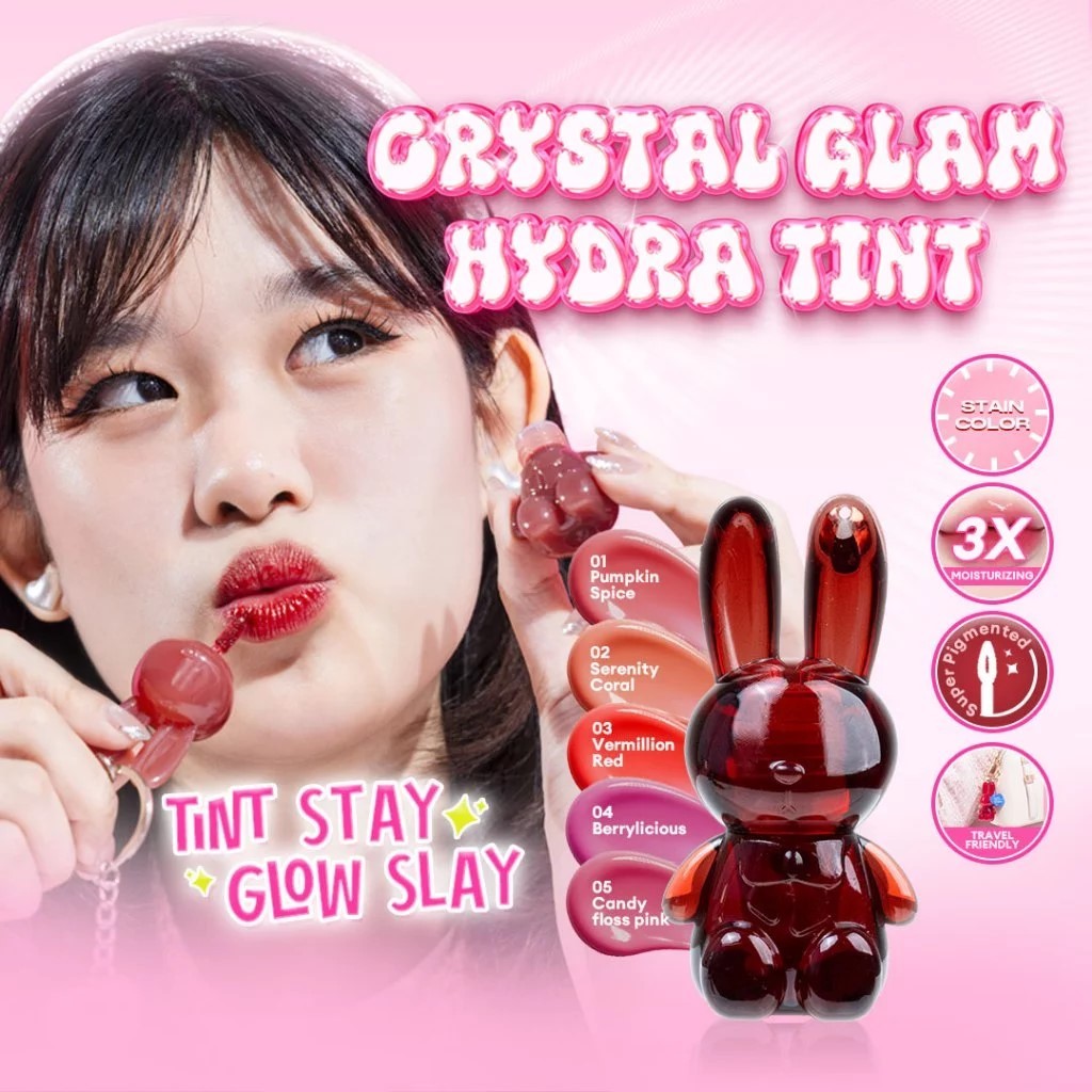 Jual ANIMATE CRYSTAL GLAM HYDRA TINT 4 ML | Shopee Indonesia