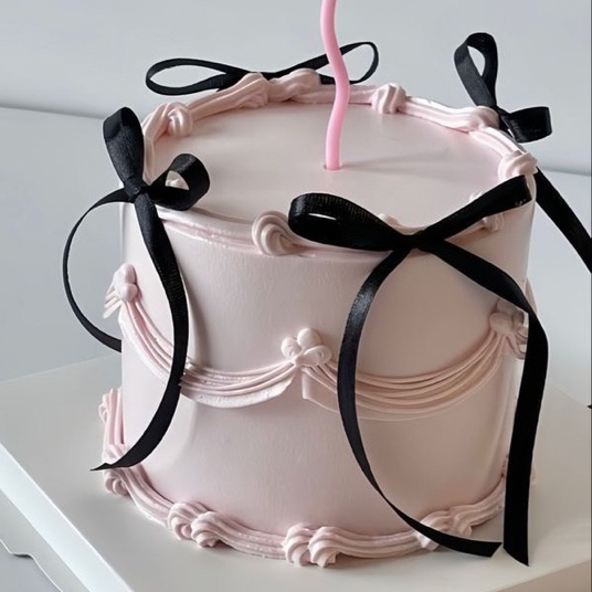 Jual Topper Kue 10 pcs Pita Korea Viral Korean Ribbon Cake Decoration ...