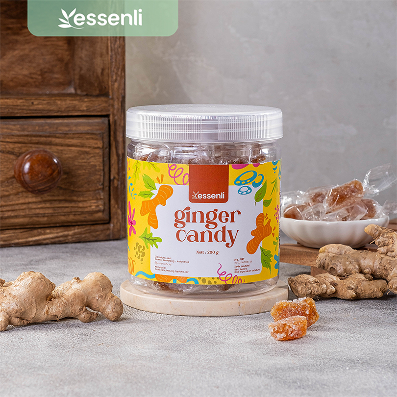 Jual ESSENLI Permen Jahe / Ginger Candy | Shopee Indonesia